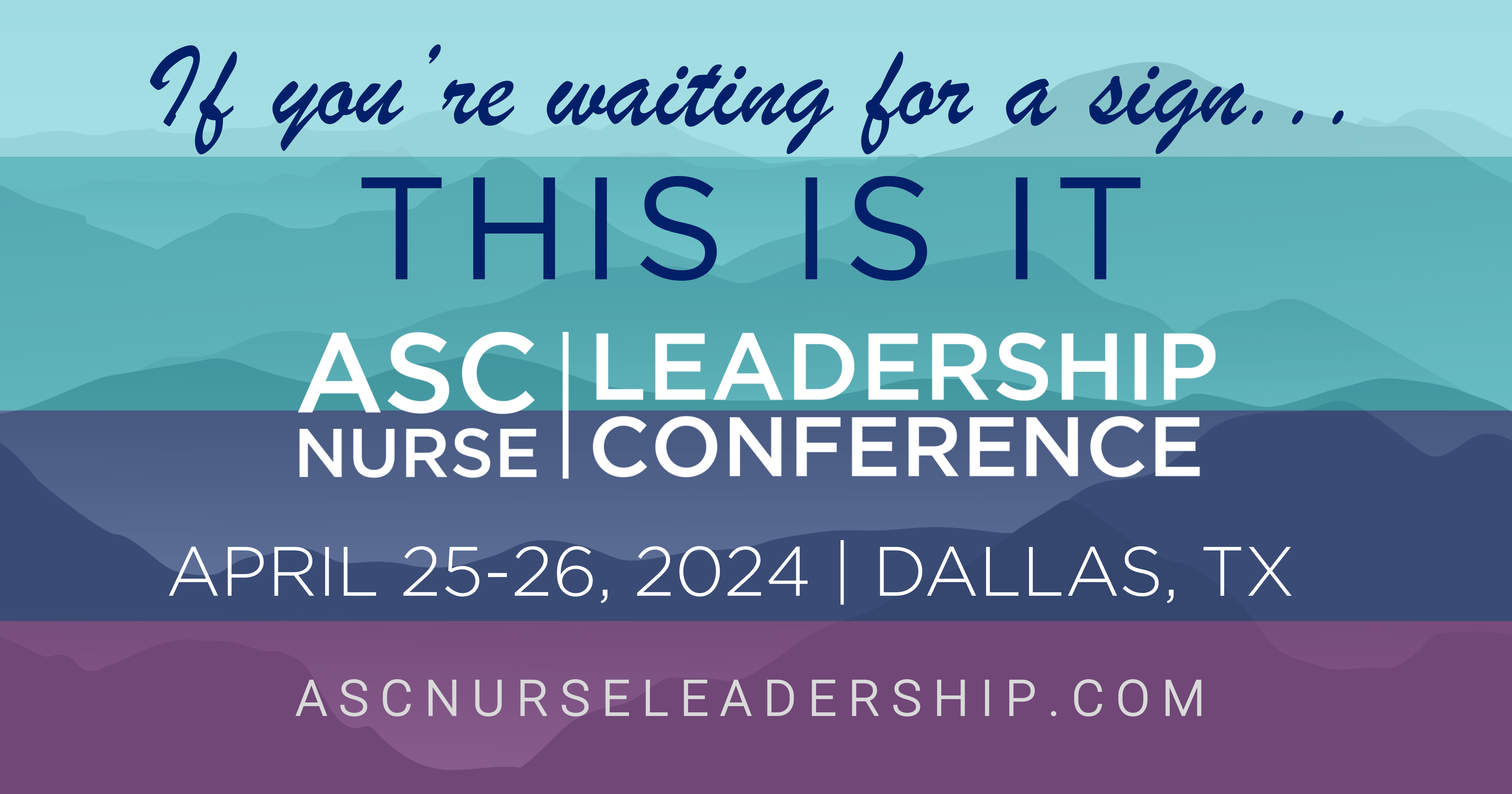 Register - The ASC Nurse Leadership Conference